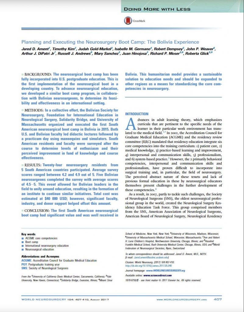 International Spine Publications | Dr. Amir Vokshoor - Dr. Jared Ament ...